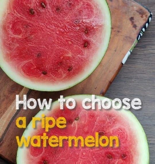 The Secret to Picking Watermelons with Sweet, Red, Melt-in-Your-Mouth ...